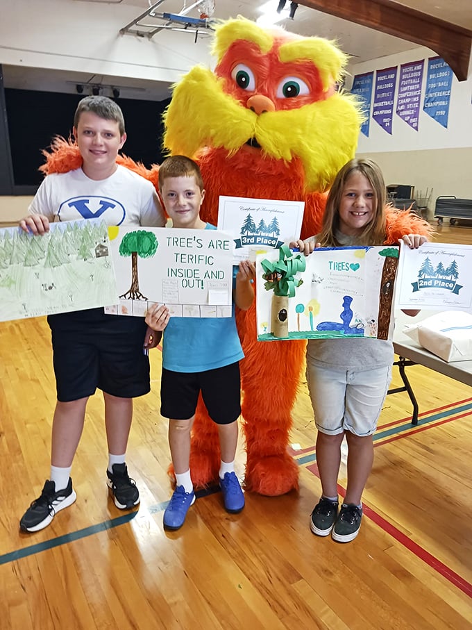School mascots and environmental awareness unite young minds&mdash;because even small towns think big about the future.