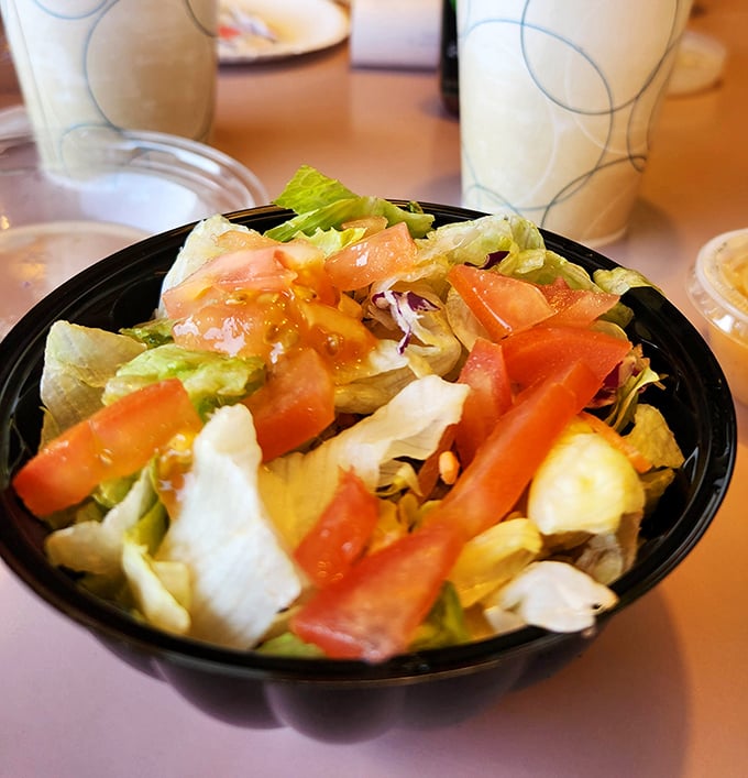 A side salad that knows its supporting role&mdash;crisp, fresh, and unpretentious. Like the reliable character actor who makes every movie better.