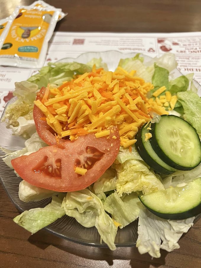 A salad that doesn't apologize for being a salad. Fresh, crunchy, and colorful&mdash;the kind that makes you feel virtuous while actually enjoying it.