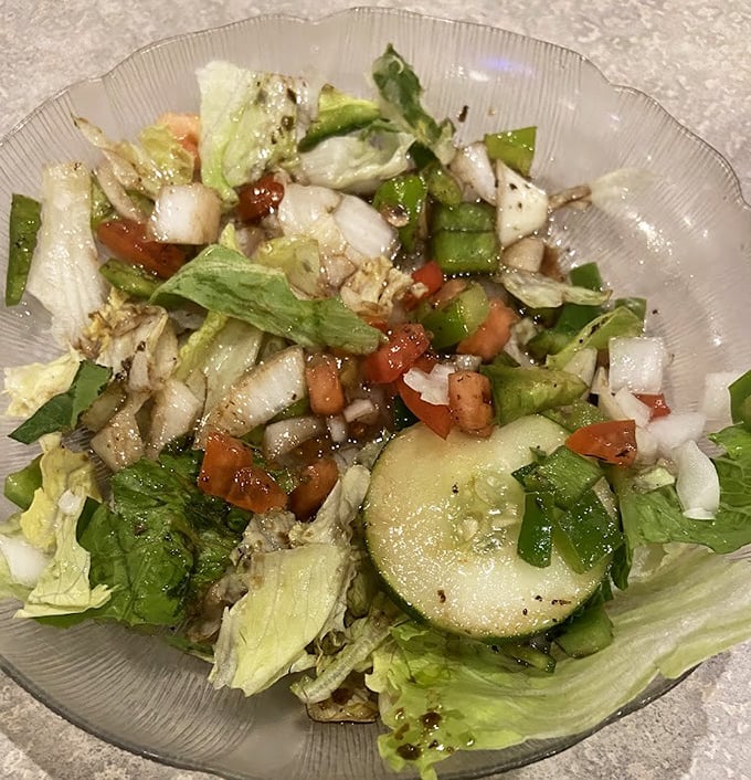 A salad that doesn't apologize for being healthy. Fresh, crisp, and colorful &ndash; like your aunt's garden if your aunt were a professional chef.