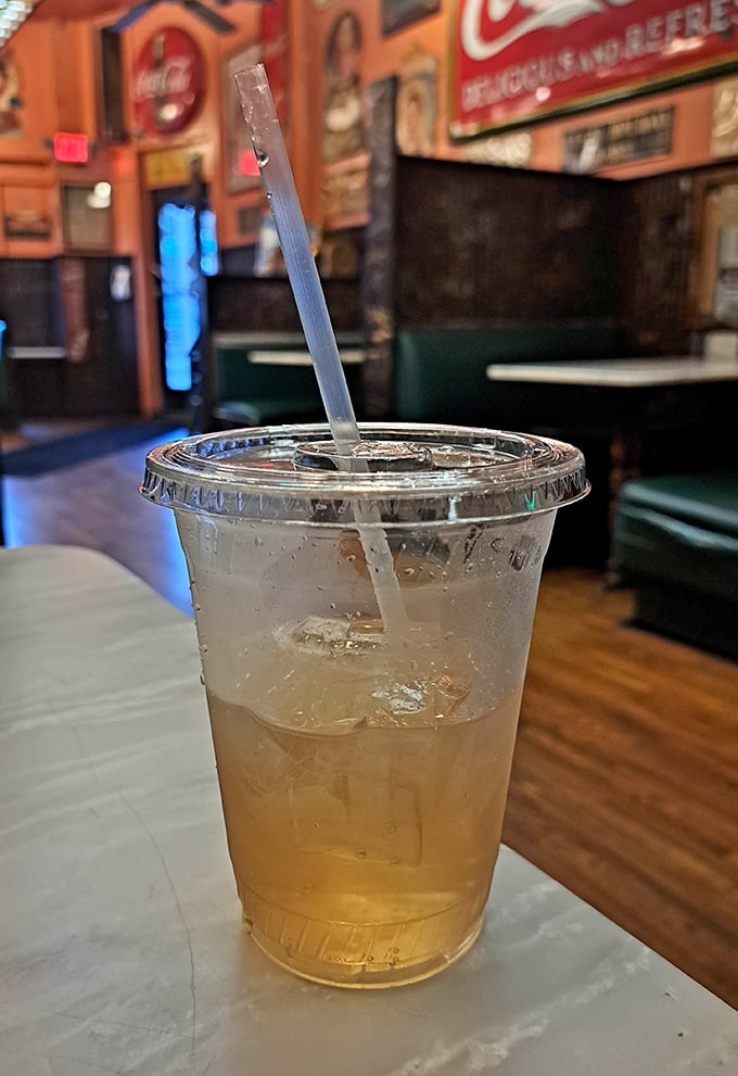 Even the beverages at Yesterdog play their supporting role perfectly&mdash;cold, crisp, and ready to wash down that magnificent dog.