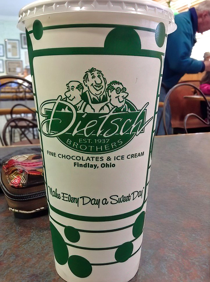 The cup says "Make Every Day a Sweet Day," and with a shake this thick, even Monday mornings might become bearable.