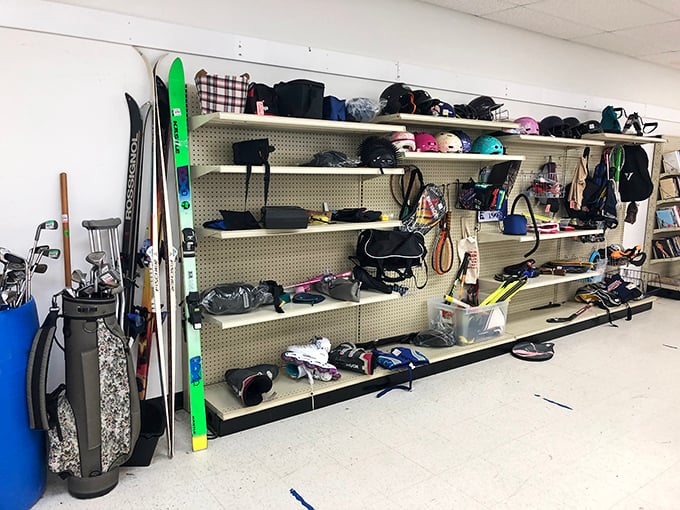 From ski equipment to tennis rackets, the sports section offers second chances to equipment that's ready for its comeback story.