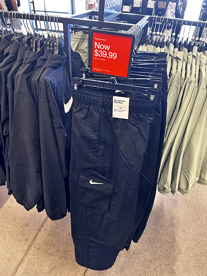 Nike's sportswear section &ndash; where "just do it" meets "just buy it" at prices that make both your wallet and workout wardrobe happy.