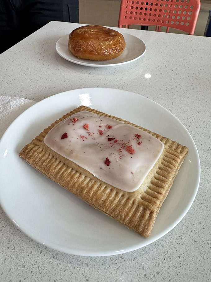 Pop tarts all grown up! This isn't your rushed childhood breakfast&mdash;it's what happens when real strawberries and buttery pastry have a delicious affair.