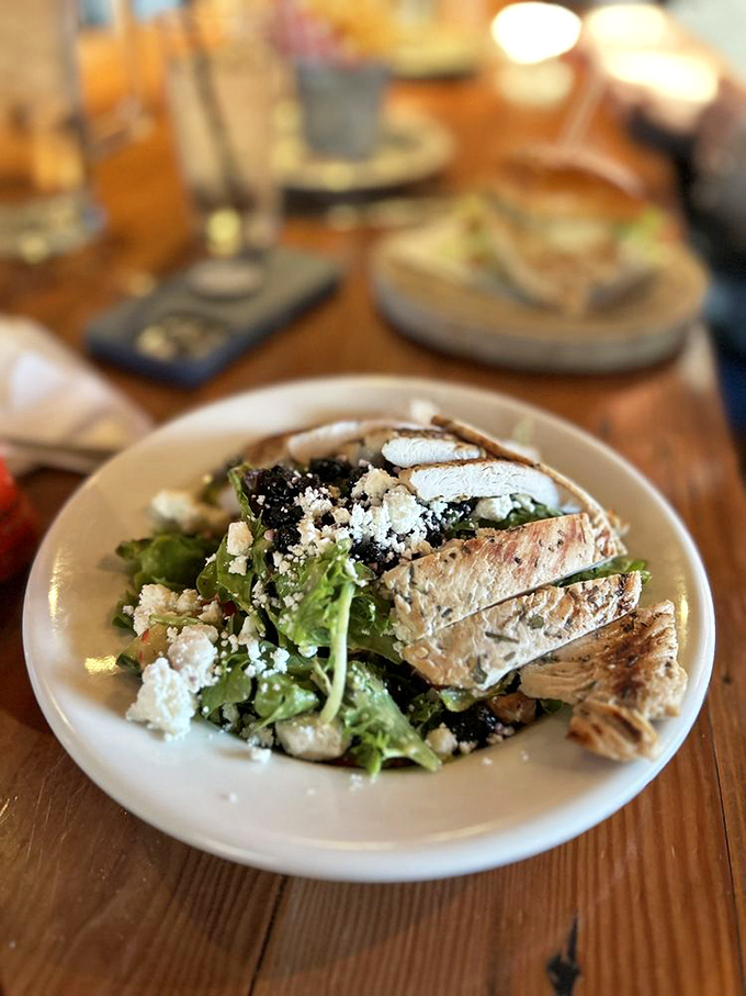 Who said salads can't be exciting? This plate proves healthy eating doesn't have to be a punishment.