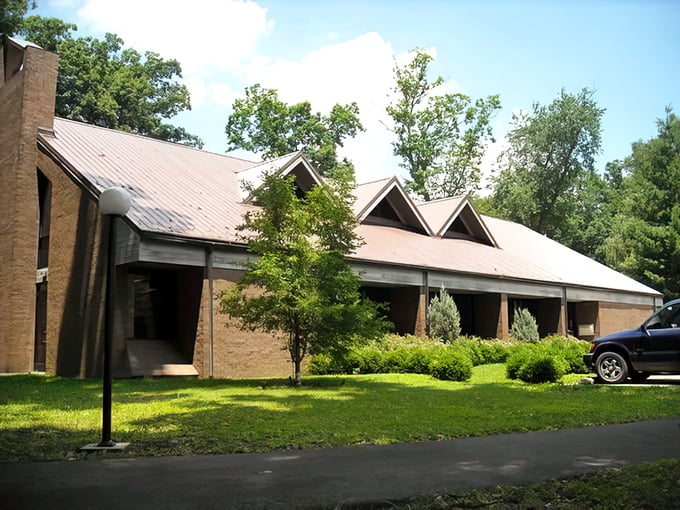 Summersville Public Library: where retirees discover new worlds without the hassle of TSA pat-downs or overpriced airport coffee.
