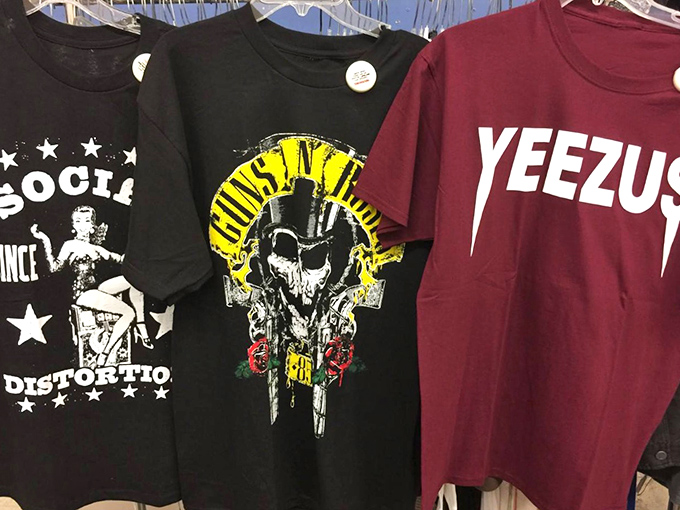 Band shirts that have outlived some of the tours they commemorate&mdash;rock history preserved on cotton, ready for an encore performance.