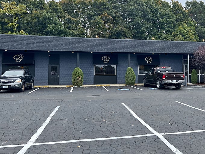 The Cozy Grill's understated exterior hides what locals know: comfort food that makes Monday mornings slightly less terrible.