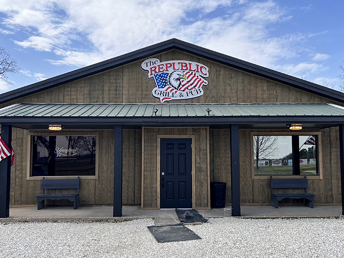 The Republic Grill & Pub wears its patriotism proudly &ndash; serving up Americana with a side of small-town hospitality.