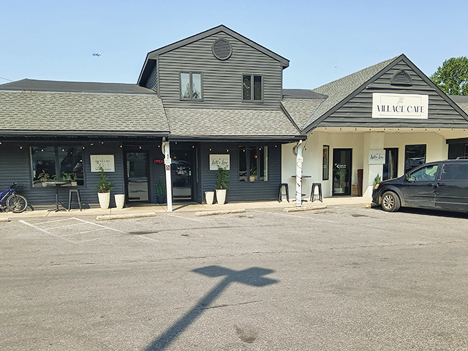 The Village Cafe isn't trying to be trendy &ndash; it's too busy perfecting recipes that make visitors plan their next return before finishing dessert.