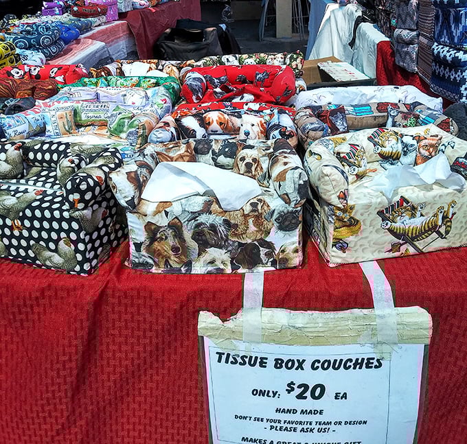 Tissue box couches: the pet beds you never knew you needed, handmade with fabrics that celebrate your furry friend's personality.