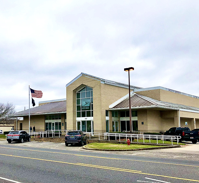 Foley's modern public buildings blend function with style, proving small towns can deliver big-city services without sacrificing their welcoming character.