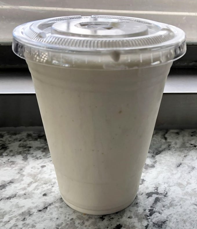 The humble milkshake&mdash;thick enough to require serious straw commitment but worth every bit of effort. Vanilla never felt so special.