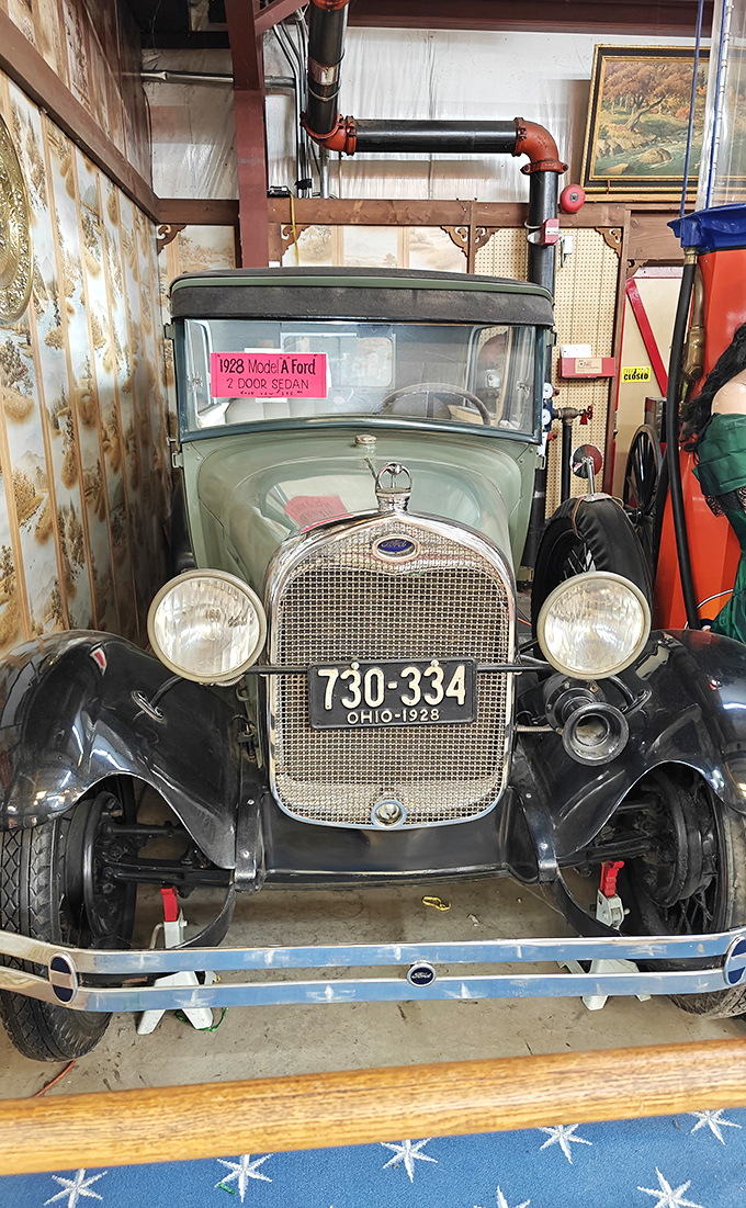 Automotive time capsule: This pristine 1928 Model A Ford isn't just a car&mdash;it's a perfectly preserved piece of American industrial history.