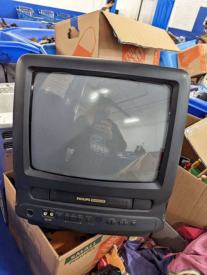 "I've seen things you wouldn't believe…" This vintage Philips TV has stories to tell from an era before streaming and binge-watching.