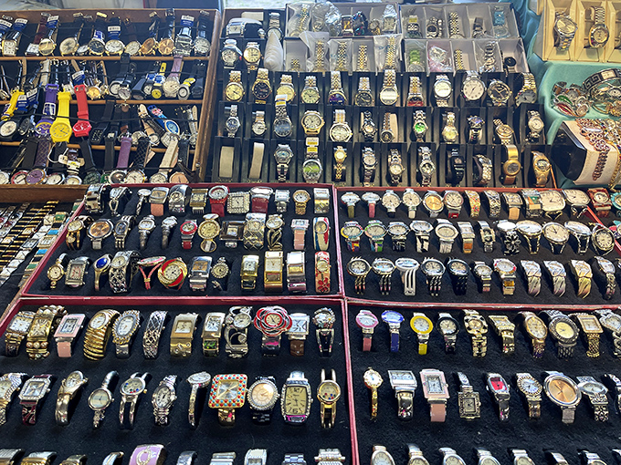 Timepieces of every style imaginable await new wrists. More watches than a Swiss train station, all priced for everyday budgets.