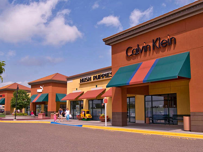 The outdoor plaza design means you can pretend you're exercising while actually just shopping, which counts as multitasking.