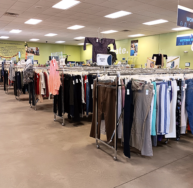 Women's clothing organized by type and size makes finding that perfect outfit easier than ordering takeout&mdash;and much more affordable.