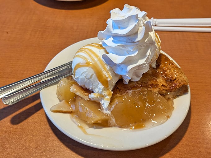 Apple pie &agrave; la mode &ndash; where warm cinnamon-spiced fruit meets cold vanilla ice cream in dessert's most perfect marriage.