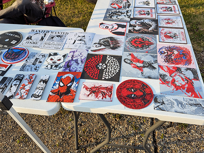 Pop culture immortalized in ink and paper. From Spider-Man to skulls, these prints are how grown-ups decorate without their spouse saying "really?"