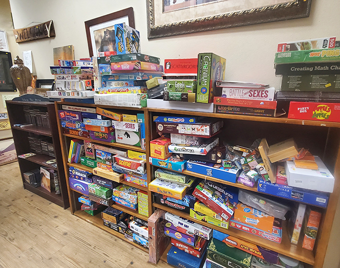 Board game bonanza! Monopoly arguments and Scrabble victories from another family now await yours&mdash;complete with all pieces, if you're lucky.