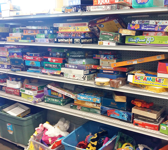 Board game heaven for family game nights! From Operation to Trivial Pursuit, these boxes contain hours of screen-free entertainment and inevitable sibling rivalries.