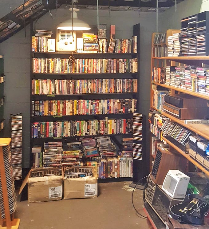 A bibliophile's dream corner &ndash; these shelves hold thousands of stories waiting for new readers to discover them.