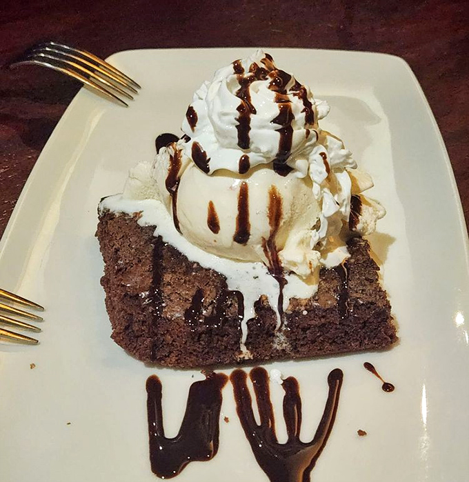When chocolate brownie meets spumoni ice cream, it's not just dessert&mdash;it's the sweet finale your meal has been building toward all night.