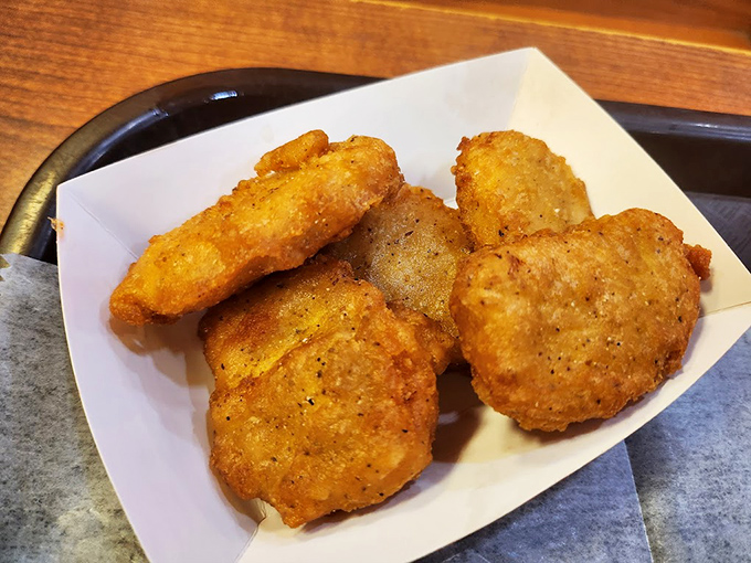 Golden-fried nuggets that would make any fast-food chain jealous. Proof that sometimes the simplest pleasures at a coney joint aren't even the coneys.