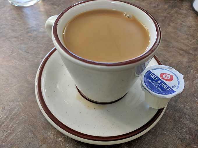 Coffee served in these sturdy mugs isn't just a beverage &ndash; it's a commitment to starting your day properly.