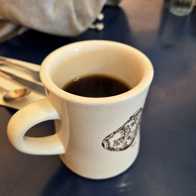 That first sip of diner coffee in a sturdy mug &ndash; a ritual as essential to the New Mexican morning as the sunrise over the Sangre de Cristos. 