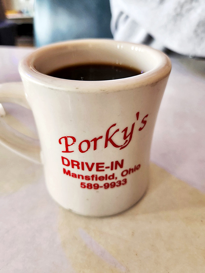 That first sip of diner coffee from a Porky's mug&mdash;the unofficial initiation ritual for anyone seeking authentic Mansfield hospitality.