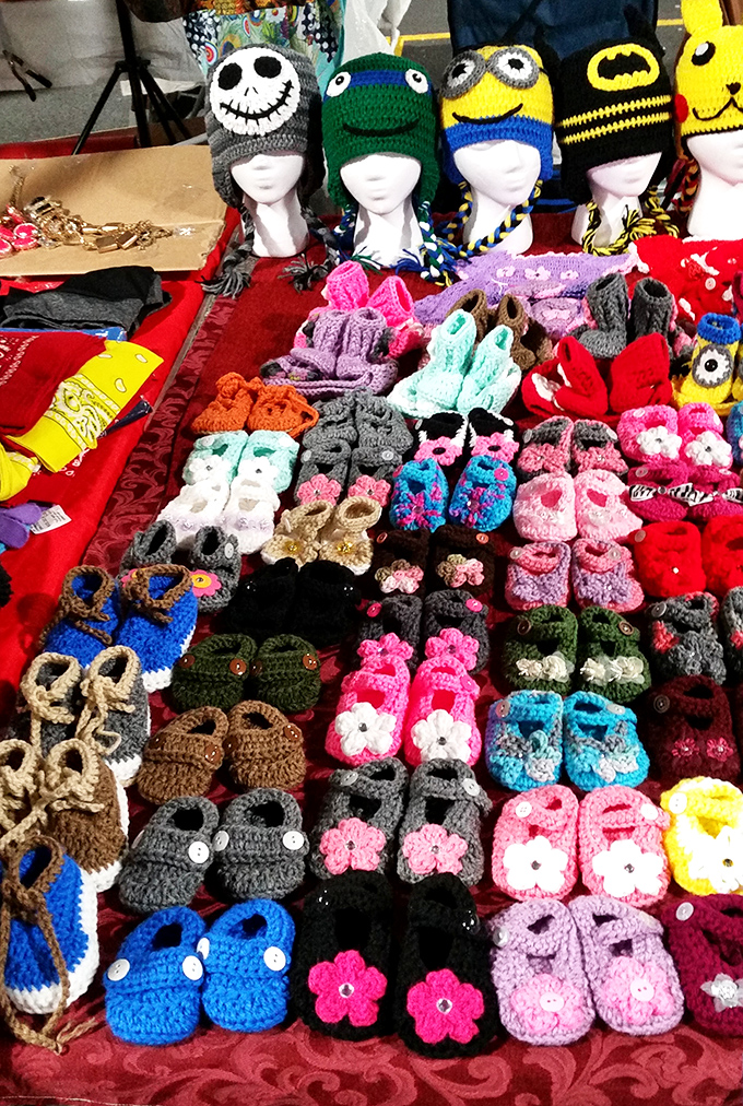 Handcrafted warmth in every stitch&mdash;these aren't just baby booties and character hats, they're wearable hugs made with grandmotherly patience. 