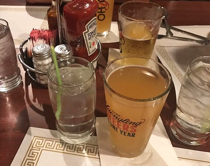 Cold drinks in classic glasses&mdash;because sometimes the best accompaniment to smoky barbecue is simple, straightforward refreshment.