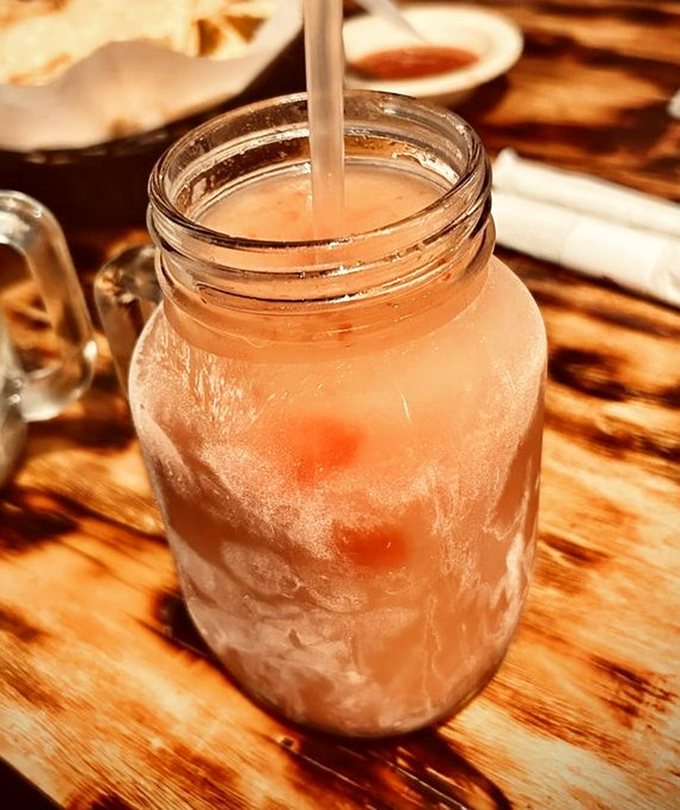 This isn't just a drink; it's vacation in a mason jar. The perfect sweet-tart balance to cut through those rich Mexican flavors.