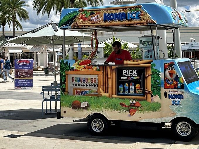 Nothing complements a shopping marathon like Hawaiian shaved ice&mdash;brain freeze is a small price to pay for tropical refreshment.