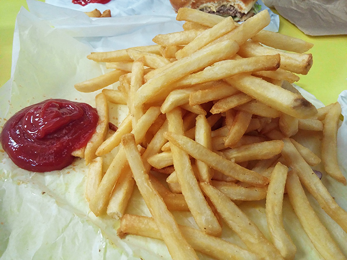 Golden, crispy, and perfectly salted &ndash; these fries aren't trying to reinvent the wheel, they're just showing how magnificent the wheel can be.