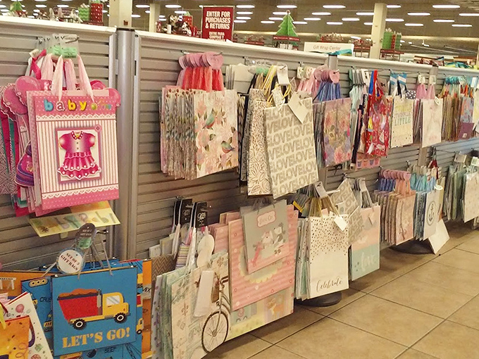 Gift bags galore! Because nothing says "I planned ahead" like finding the perfect birthday bag three months before your nephew's party.