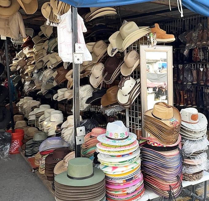 Hat heaven! From practical sun protection to statement pieces that scream "howdy partner," this collection has headwear for every Wisconsin occasion&mdash;rain, shine, or Packers game.