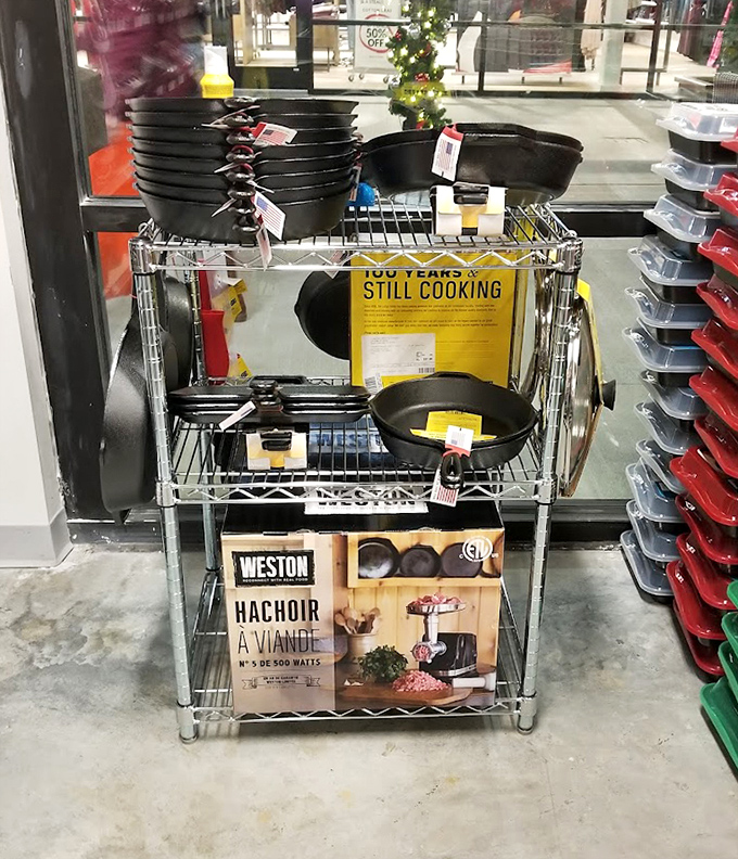 Cast iron cookware that's seen more family recipes than a church potluck, now available at prices that won't flatten your wallet like a pancake.