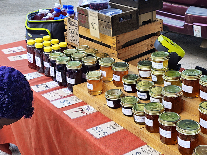 Liquid sunshine in glass jars! These preserves capture summer's sweetness, ready to brighten winter toast or transform an ordinary biscuit into a religious experience.