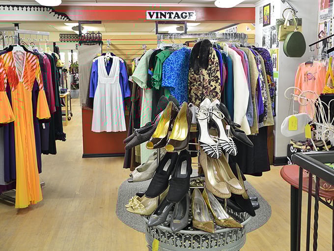 The vintage clothing section&mdash;where fashion time travel is possible without a DeLorean or flux capacitor.