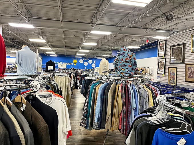 Men's fashion central where suits mingle with casual Friday options &ndash; dress for the job you want!