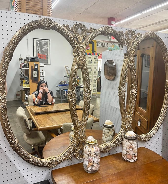 Mirror, mirror on the wall&mdash;these ornate gold-framed beauties have reflected countless faces across decades of American life.