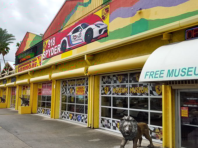 "FREE MUSEUM" might be the two most beautiful words in the English language. Porsche dreams parked permanently behind glass for your viewing pleasure.