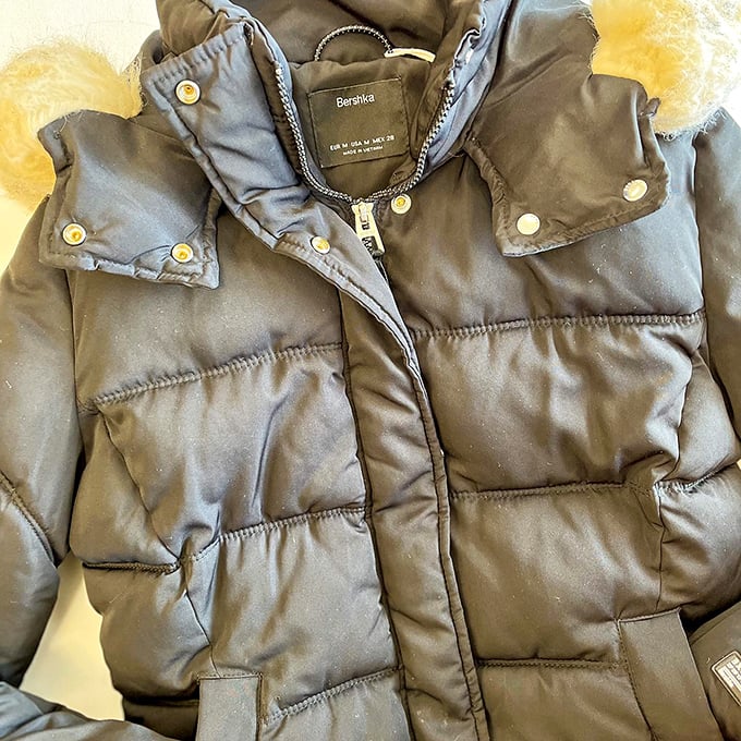 This Bershka puffer jacket stands ready for winter duty, proving designer warmth doesn't need to come with a temperature-raising price tag.