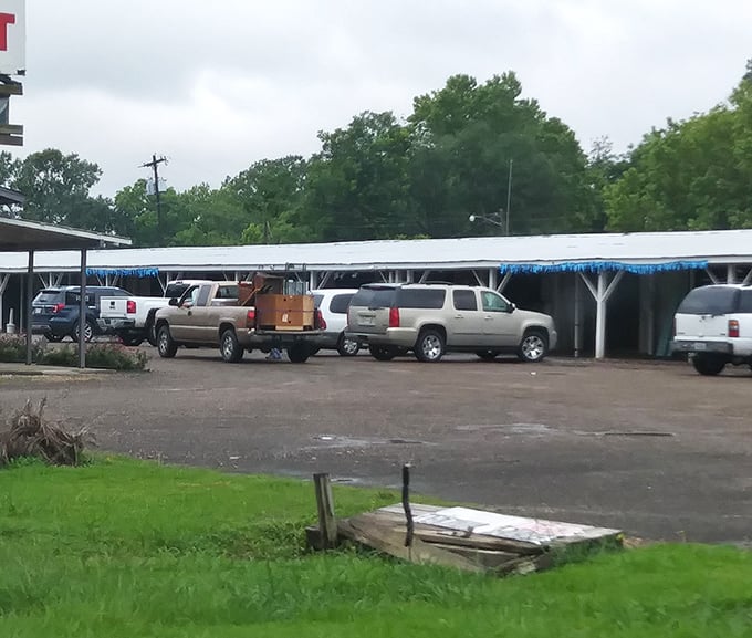 The parking lot&mdash;where hopeful empty trunks arrive and stuffed-to-the-brim vehicles depart. The circle of flea market life.