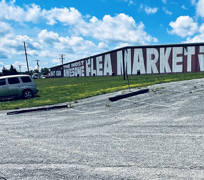 The Most Awesome Flea Market &ndash; not exactly subtle marketing, but when you've got the goods to back it up, why whisper? 