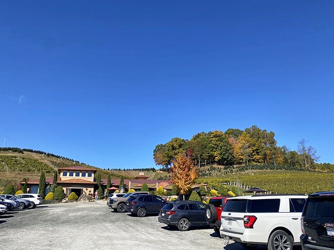 The parking lot fills early on autumn weekends&mdash;a testament that North Carolinians know a good thing when they taste it.